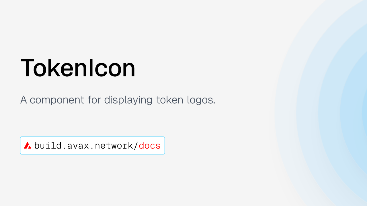 TokenIcon | Avalanche Builder Hub